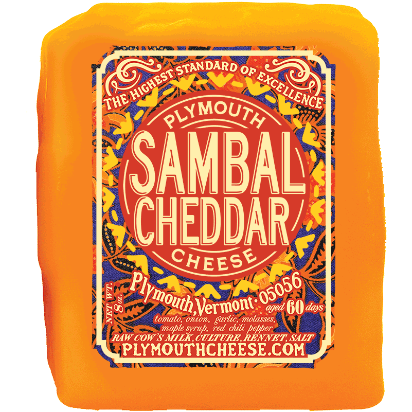 Sambal Cheddar – Plymouth Artisan Cheese